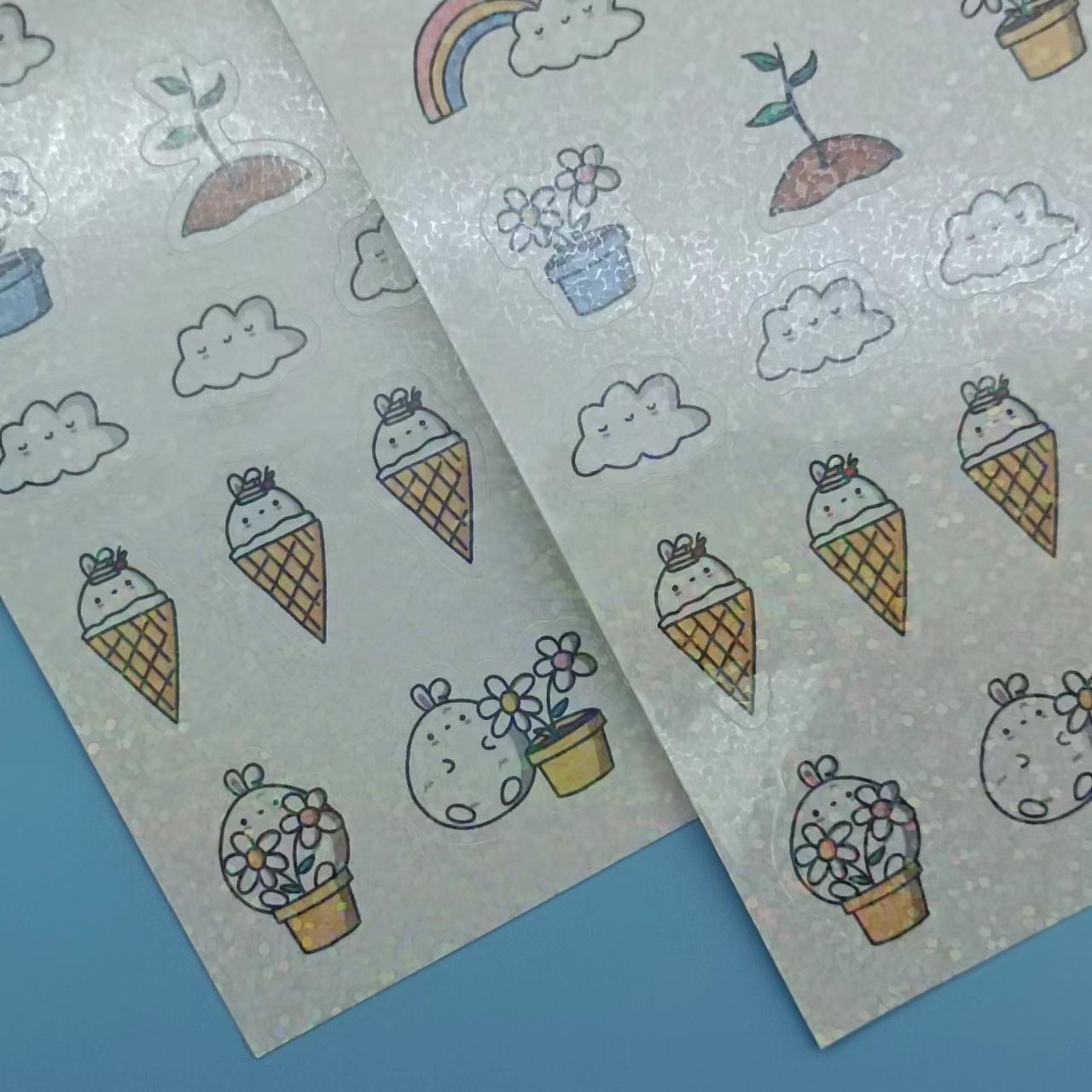 Custom holographic sticker, low MOQ, Factory price | Yyoyiart